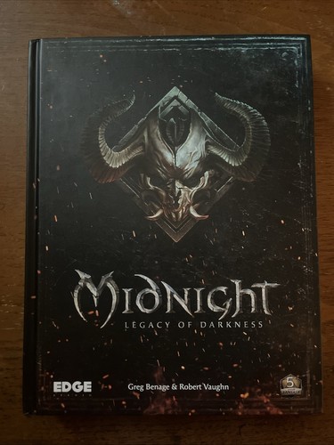 Midnight Legacy of Darkness Edge Studio (2022) RPG BOOK dnd Dungeons ...