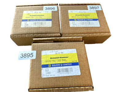Square D GA-12TPM Ground Fault Censor Test Panel | eBay