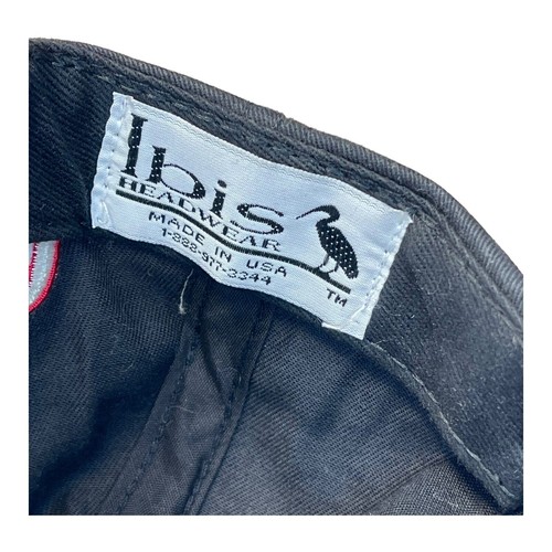 Vintage Ibis Black Red Embroidered Heilig Meyers Racing Dick Trickle ...