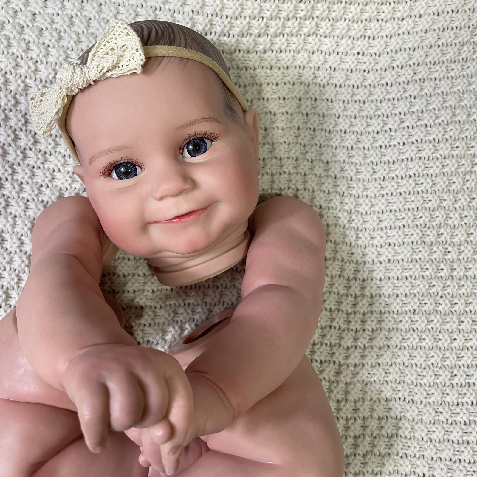 19/24inch Already Painted Reborn Baby Doll Maddie Kit Lifelike Soft ...