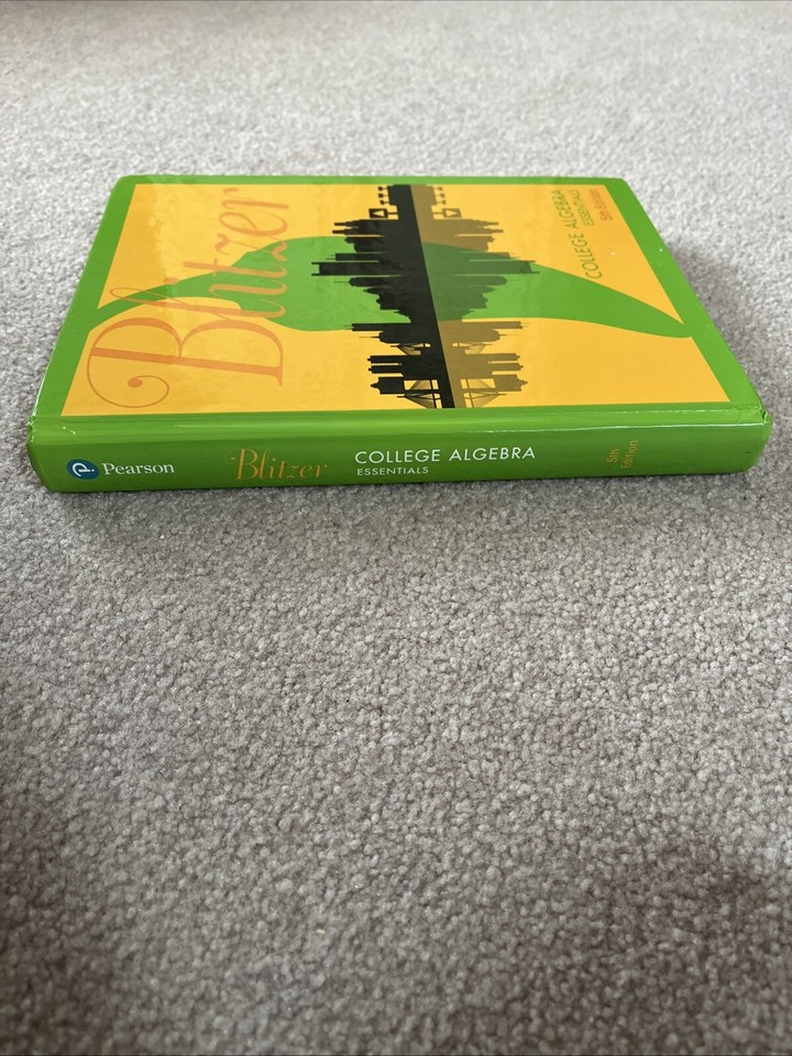 College Algebra Essentials by Robert Blitzer (2018, Hardcover) | eBay