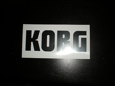 KORG KEYBOARDS SOUND Custom Sticker Direct from Korg Nice | eBay