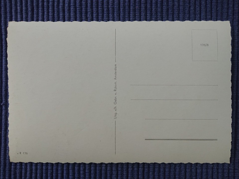 Old Postcard Ak Donkey Grautier Duck Flower Meadow Bach Plush Animals ...