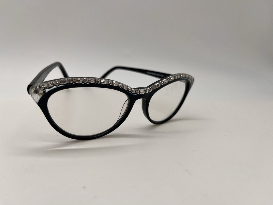 luxe by Jonathan Cate Monaco Black Eye Glasses Frames Cat Eye 53-17-140 ...