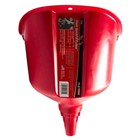 FloTools Giant QuickFill Red Plastic 12.5 " Funnel Ideal For Large ...