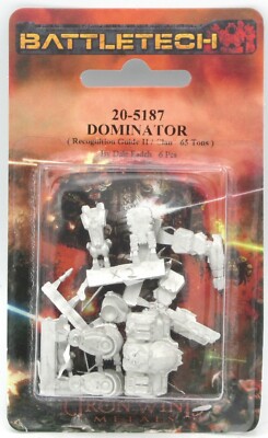 Battletech 20-5187 Dominator (Recognition Guide II/Clan) Heavy Mech ...