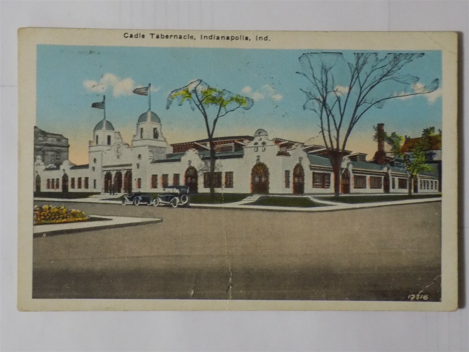 Indianapolis, Indiana IN ~ Cadle Tabernacle 1930 L686 | eBay