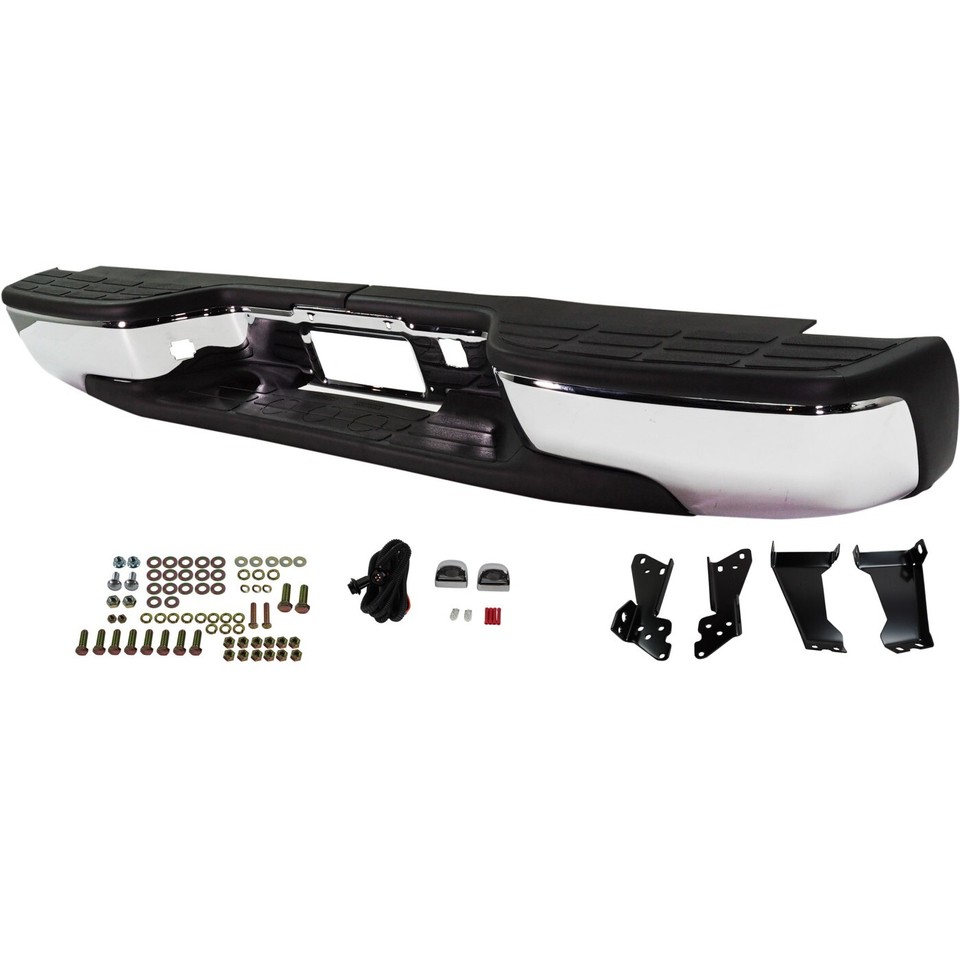 Rear Step Bumper For 1999-2006 Chevrolet Silverado 1500 GMC Sierra 1500 ...