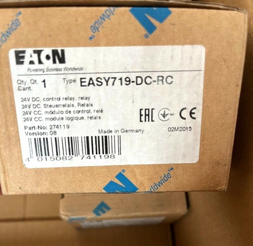 1PC New Eaton Moeller EASY719-DC-RC Programmable Relay Expedited ...