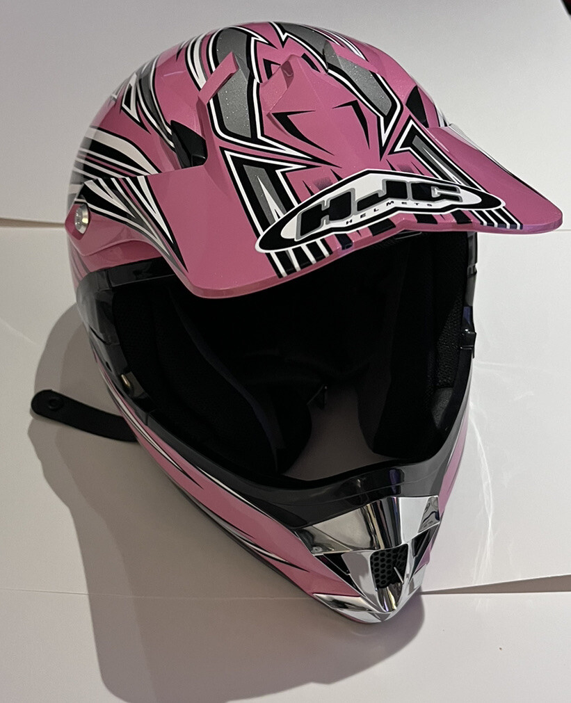 Hjc Pink Motorcycle Helmet