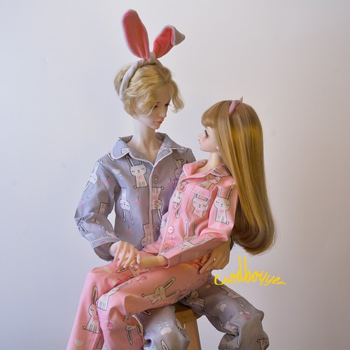 1/4 1/3 SID EID Uncle ID BJD Couples Night Clothes Pajamas Shirt ...