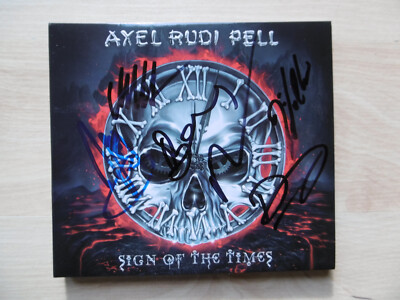 Axel Rudi Pell Band Autogramme signed CD Booklet "Sign Of The Times ...