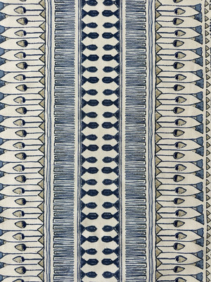 Thibaut Anna French Cairo Blue and White Fabric 2 3/8 | eBay