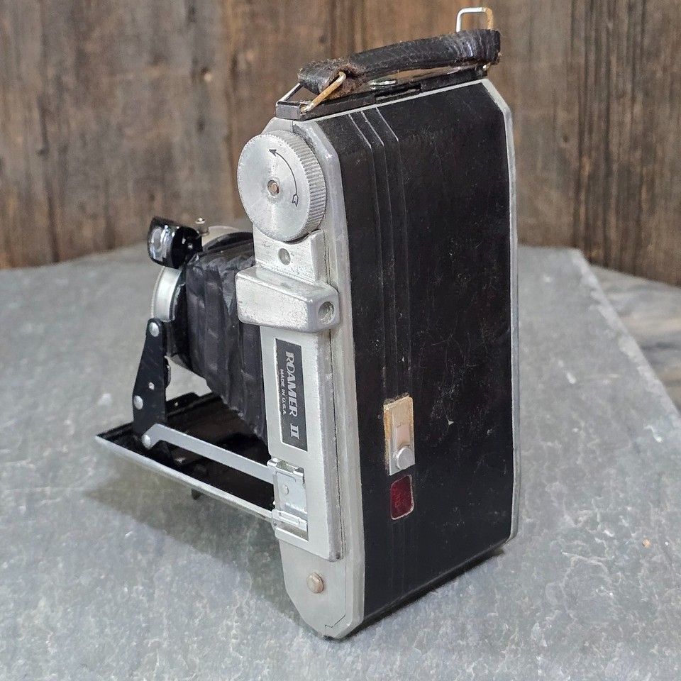Vintage Roamer II Folding Bellows Camera 620 Roll Film 6X9 Camera ...