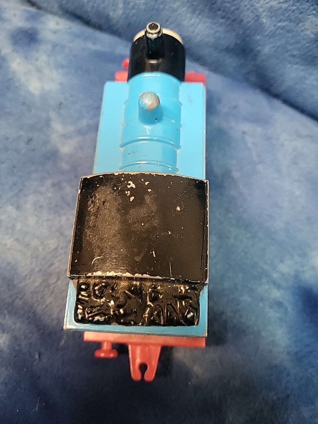 Vintage 1985 ERTL Pull Back & Go THOMAS THE TANK ENGINE 7" Train WORKS ...