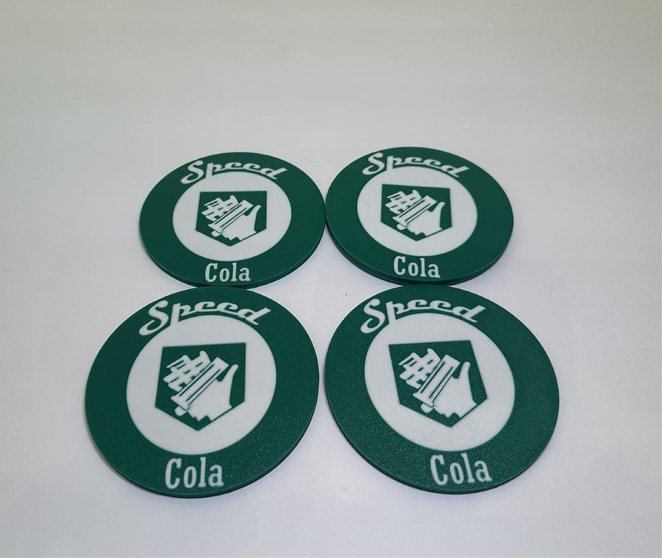 Speed Cola Coaster – Perk-a-Cola Drink Coaster – Gamer Gift & Desk ...