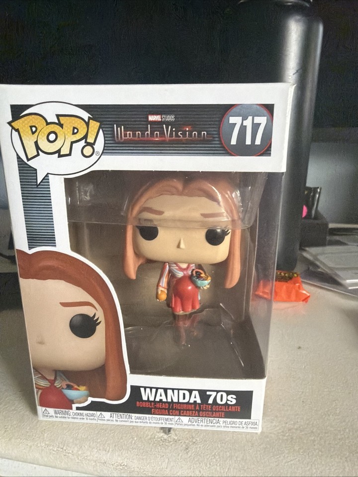 Funko Pop! Pop Marvel Wanda Vision " Wanda 70's # 717 " | eBay