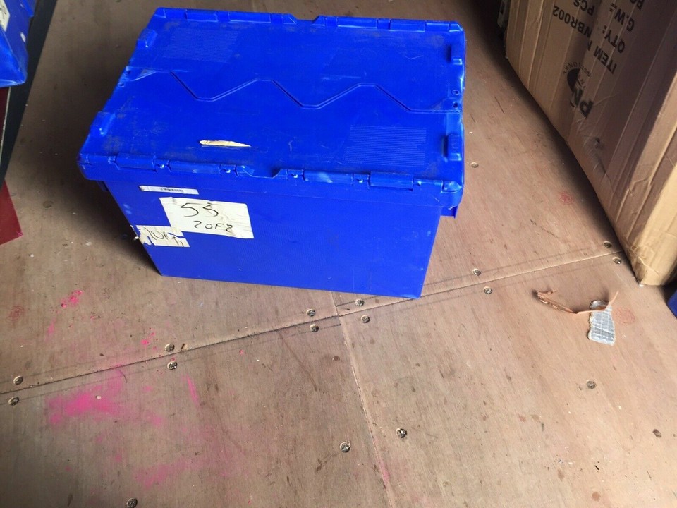 2 X Large heavy duty Plastic Storage boxes/ containers | eBay UK