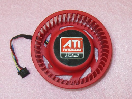 75mm ATI HD3870 X2 HD5850 HD5870 HD5970 Fan Replacement FD9238H12S 12V ...