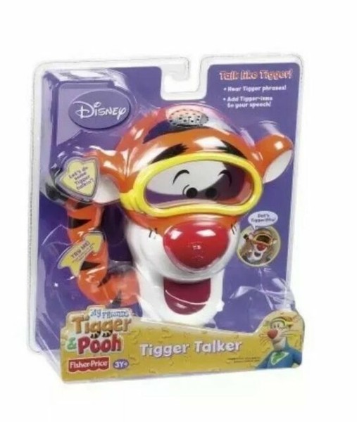 Tigger Talking Mask Disney Mattel Winnie The Pooh 2008 for sale online ...