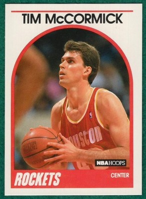 Tim McCormick - 1989-90 NBA Hoops #272 - Houston Rockets Basketball ...