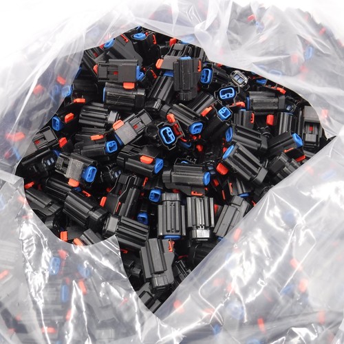 822 Electrical Connector 52772-B2 2-Way Automotive Conn. Black 12-20 ...