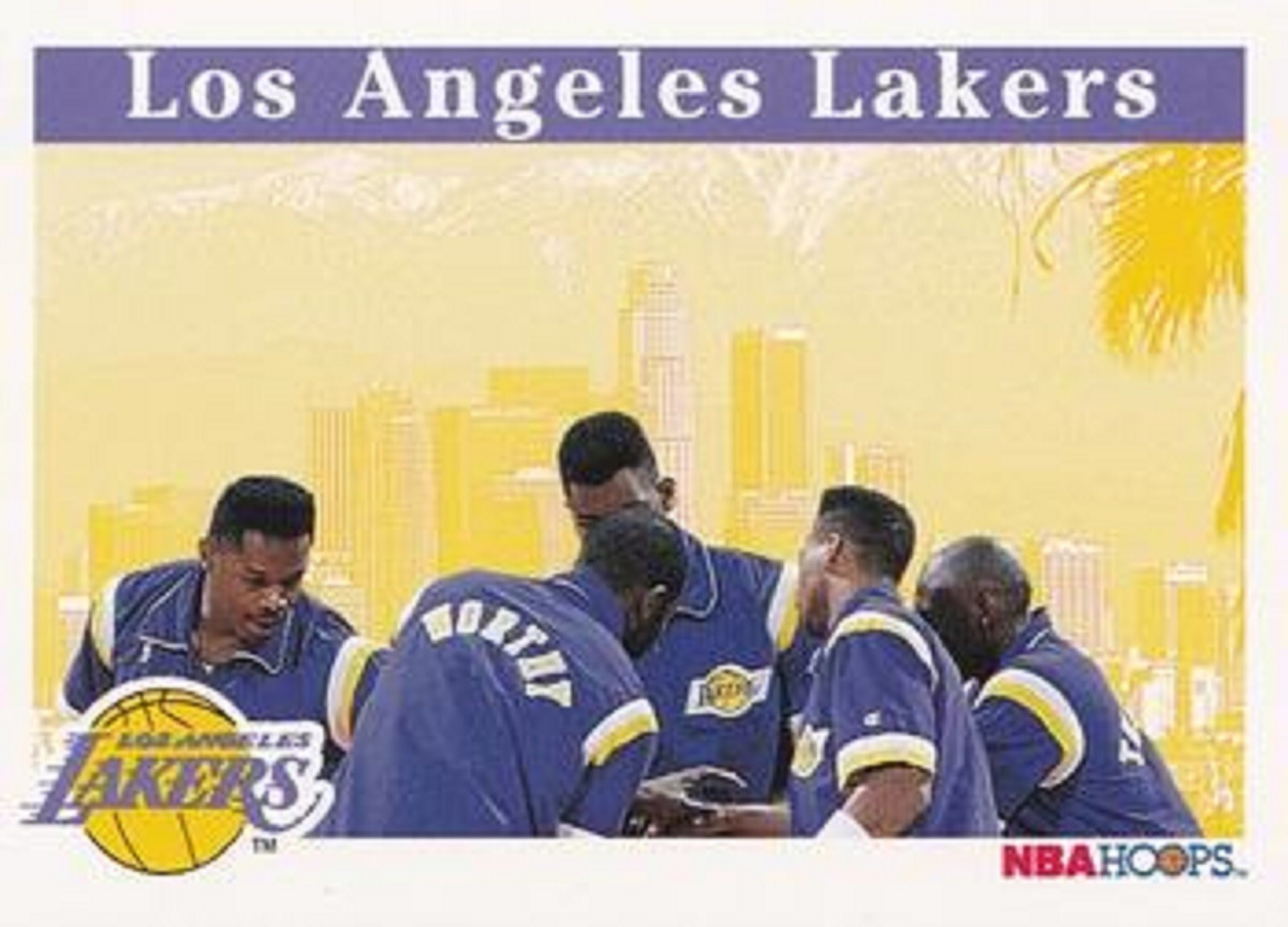 1992-93 Hoops #278 James Worthy Los Angeles Lakers HOF | eBay