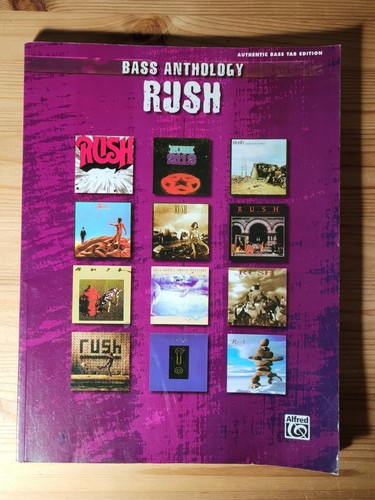 RUSH • Bass Anthology • Authentic Bass Tab Edition • ISBN-13: ...