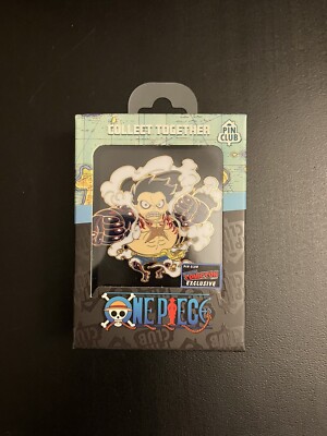 Pin Club One Piece Pin Gear 4 Luffy (NYCC EXCLUSIVE) Limited RARE! | eBay