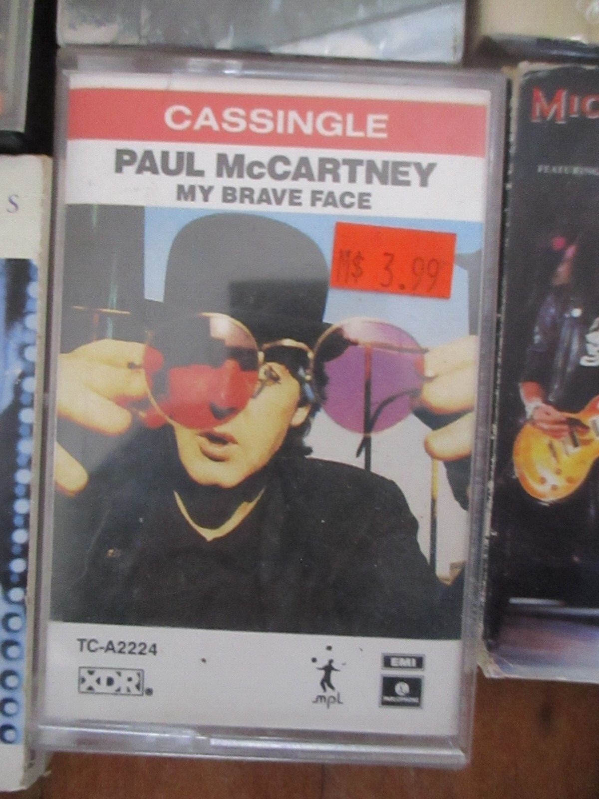 Mix RETRO Single Cassette Tapes CASSINGLES Rock Pop [you CHOOSE one] x ...