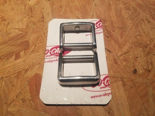 FRONT SPRING CLAMPS - POLISHED STAINLESS STEEL 1928-1934 FORD FIT 1 3/4 ...