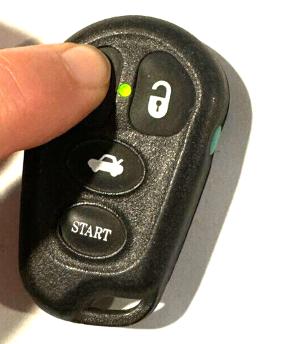 keyless entry remote H50T06 car starter key fob Mega green led control ...