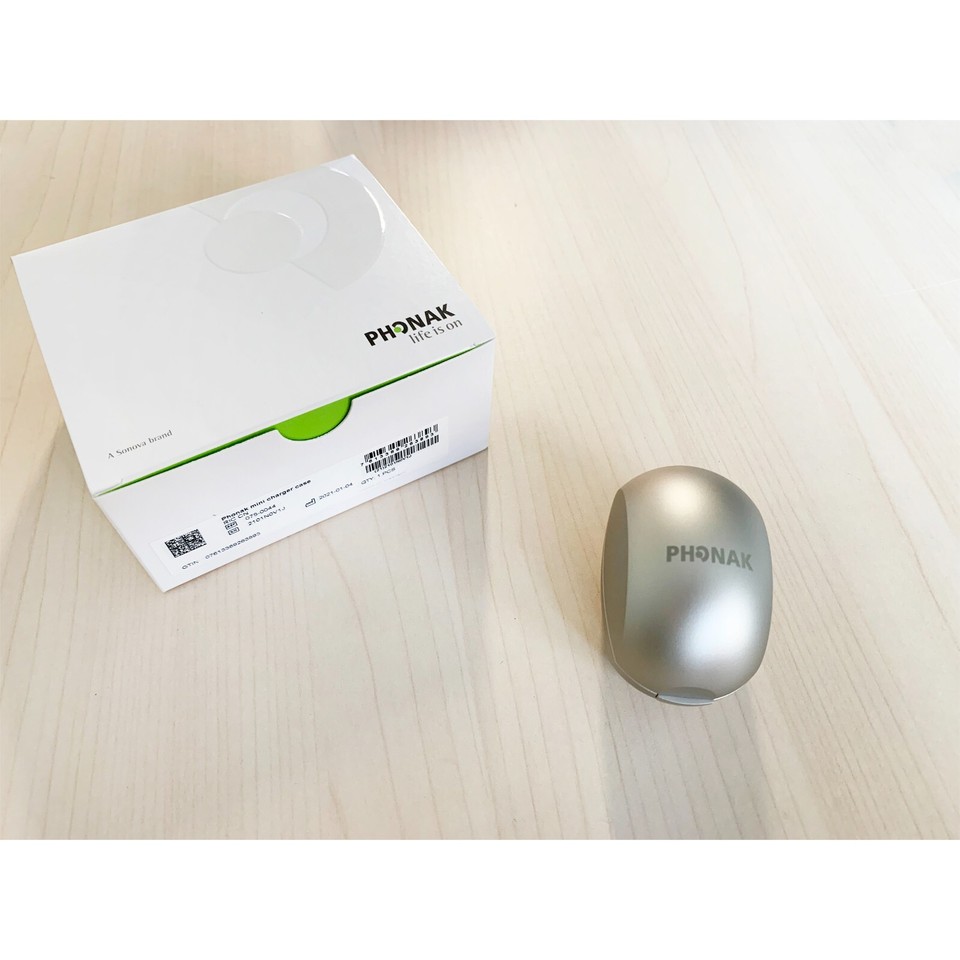 Phonak Mini Charger Case for Phonak Rechargeable RIC Hearing Aids ...