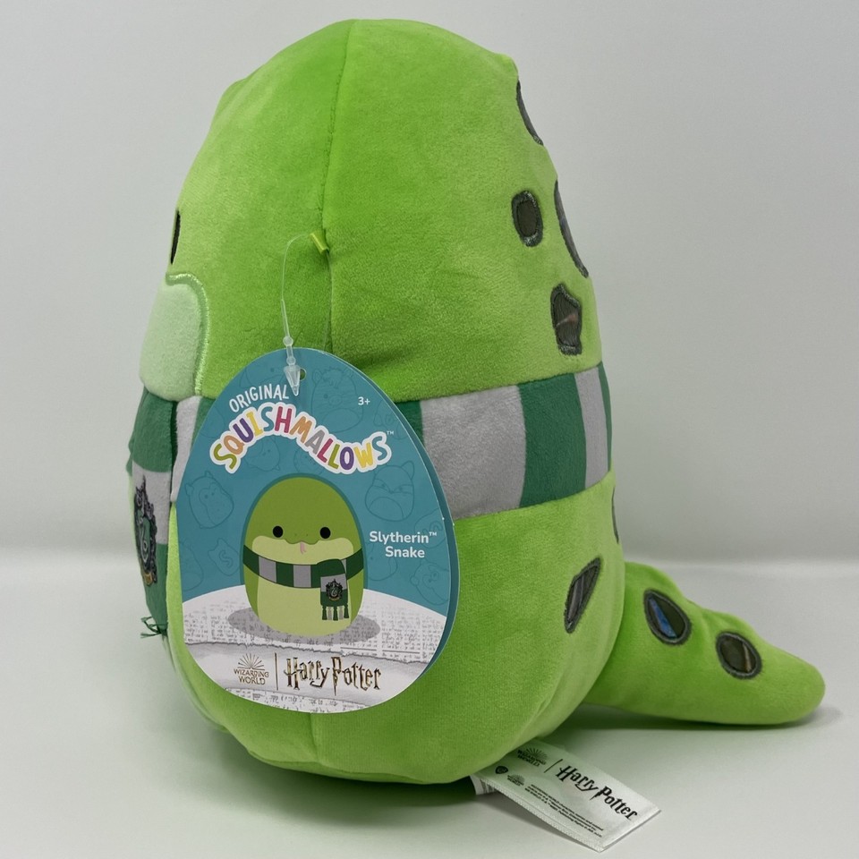 Squishmallows Harry Potter Slytherin Snake 8" Plush Kellytoy New With ...