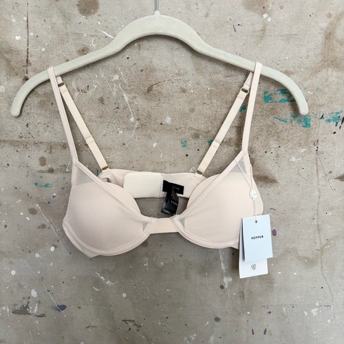 Pepper All You Bra Classic in Sand 34AA - NWT Beige Tan Underwire | eBay
