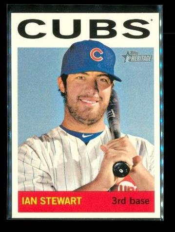 2013 TOPPS HERITAGE Baseball Trading Card #349 IAN STEWART Chicago Cubs | eBay