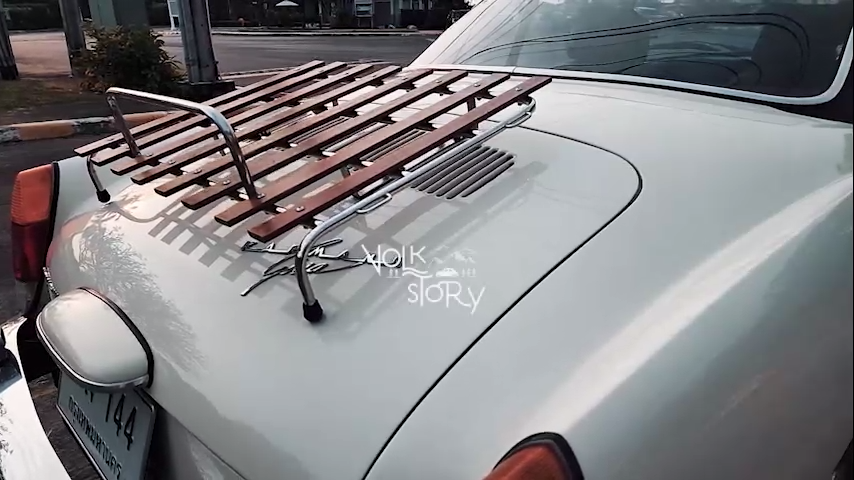 Volkswagen VW Karmann Ghia Trunk Rear Deck Lid Luggage Rack Stainless ...