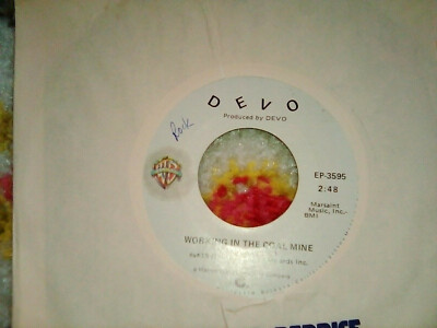DEVO-Working In The Coal Mine-45 Promo Single-1981-WB Records /DEVO | eBay