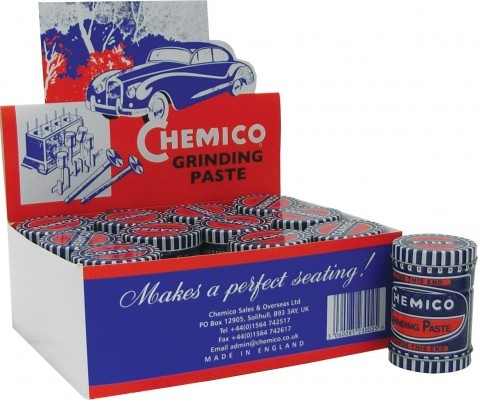 12 x Chemico Valve Grinding Paste 100g Fine Coarse Grade in One Double ...