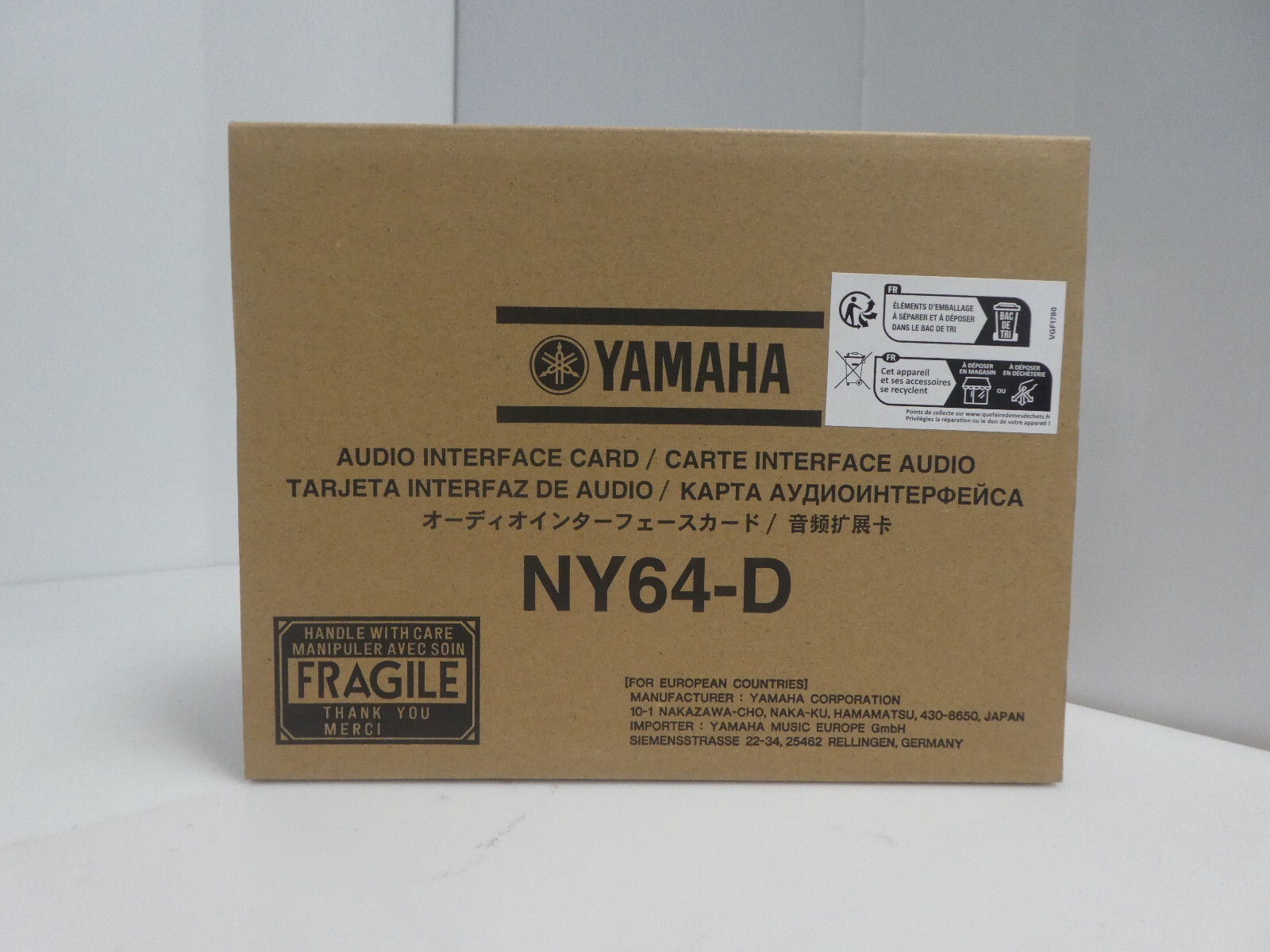 Yamaha NY64-D Dante Expansion Card for TF Series Mixers New ...