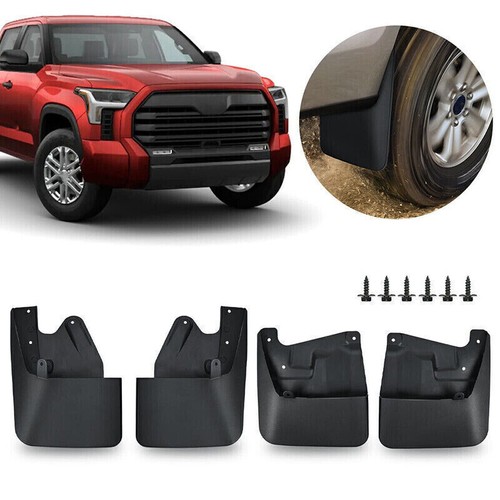 4pcs Set For Toyota Tundra 2022-2023 Mud Flaps Splash Guards Mudguard ...