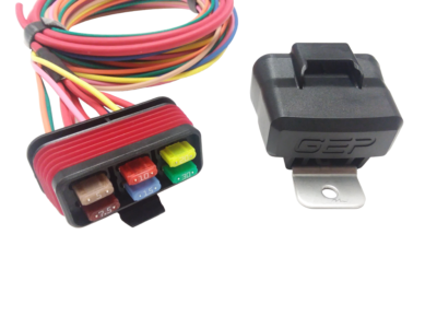 GEP Universal Pre-wired Waterproof ATM Mini Fuse Panel Box Holder 80 ...