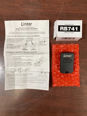Linear RB741 Single Button Transmitter | eBay