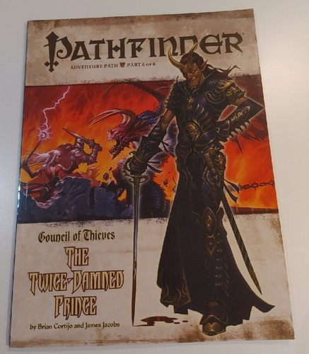 Pathfinder Council of Thieves Part 6 Adventure Book RPG The Twice ...
