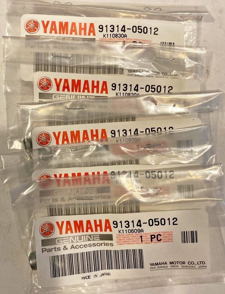 5 pieces new Genuine Yamaha 5x12 Allen screws 91314-05012-00 | eBay