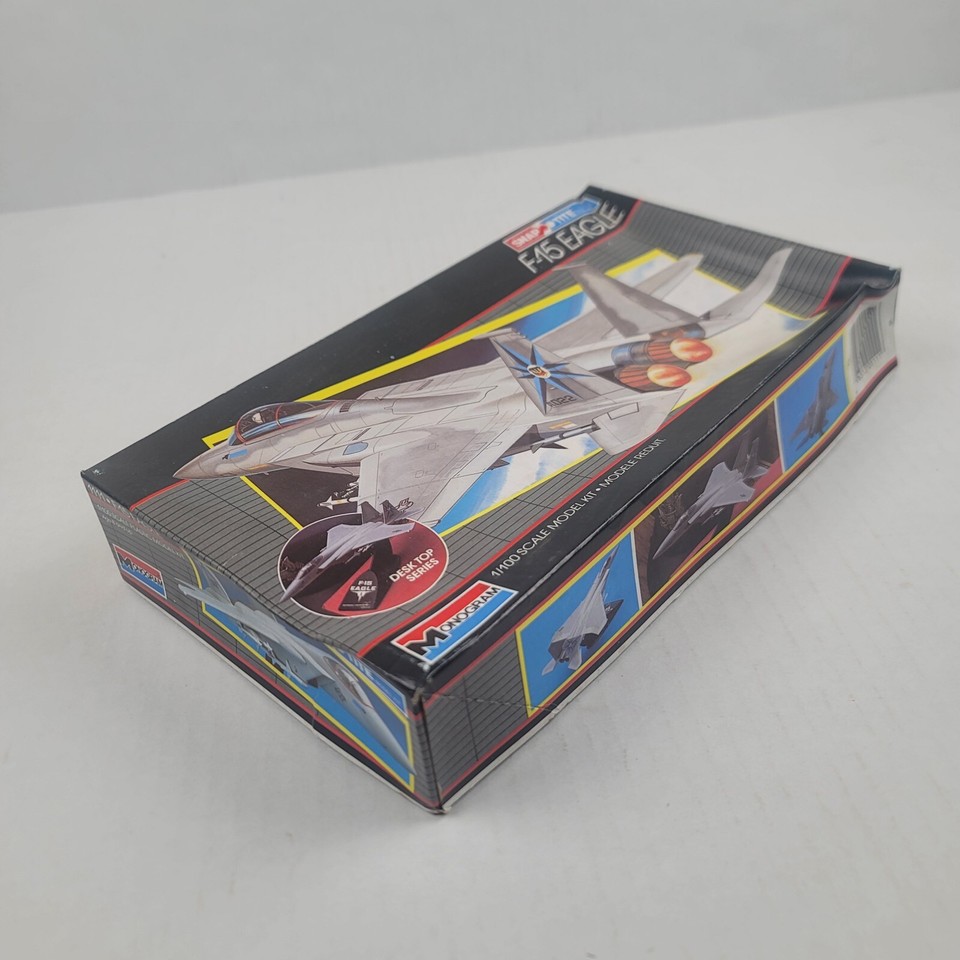 Monogram F-15 Eagle 1986 Model Kit 1111 1/100 Scale Fighter Jet ...