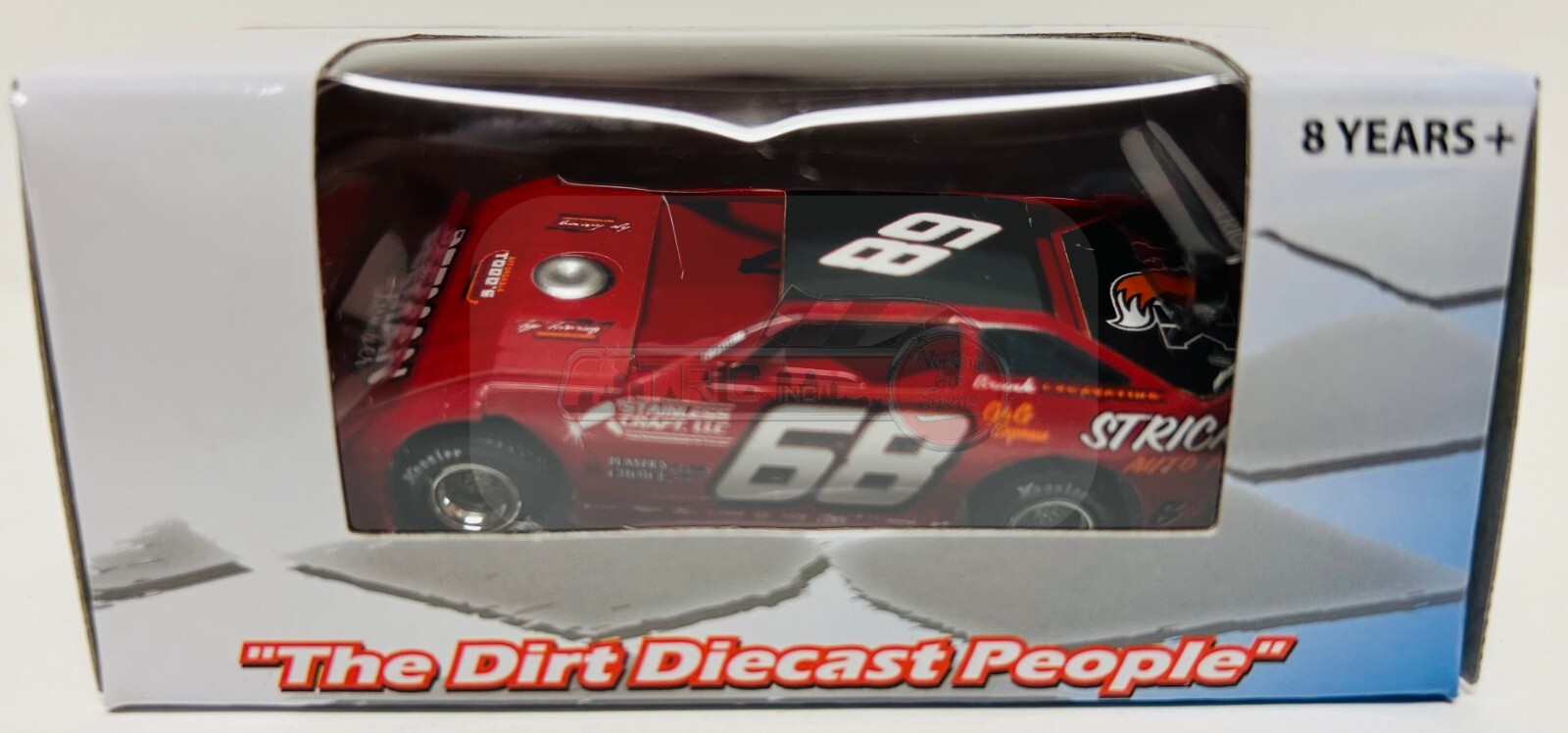 1 64 ADC 2024 Dirt Late Model *ADAM STRICKER* #68 Beeman Lumber ...