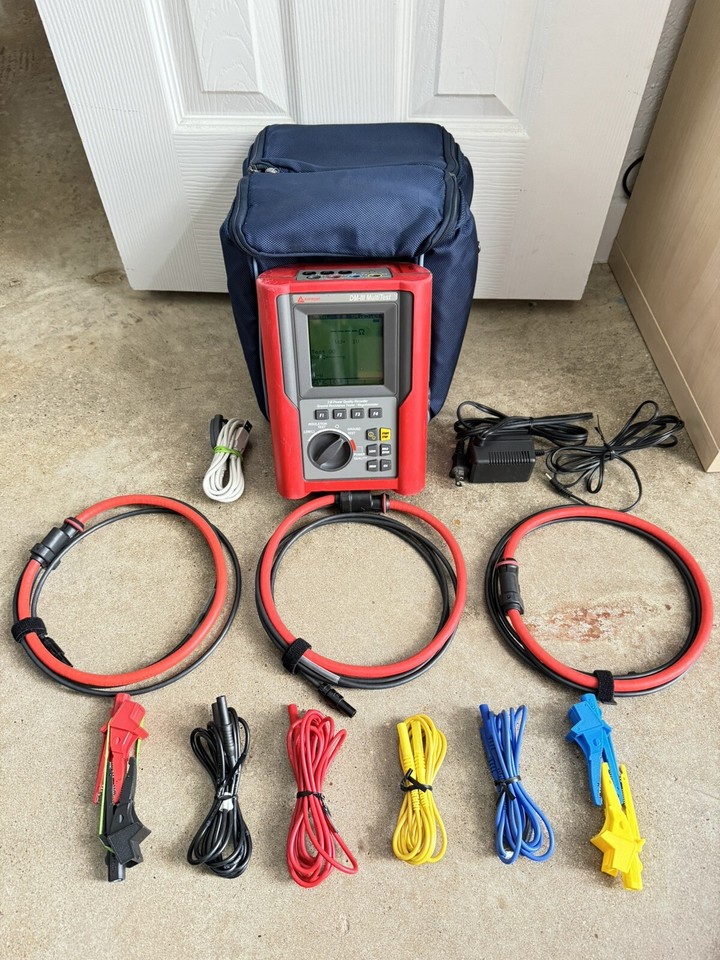 Amprobe DM-III MultiTest Flex Power Datalogger BR / SHIPS FAST ...