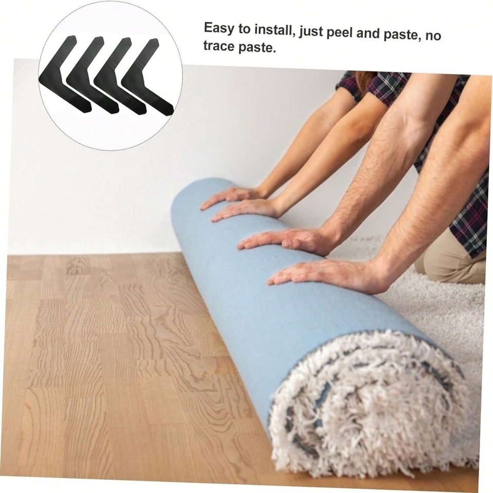 8-16x Rug Gripper Carpets Non Slip Mat Ruggies Anti Slide Grips Runner ...