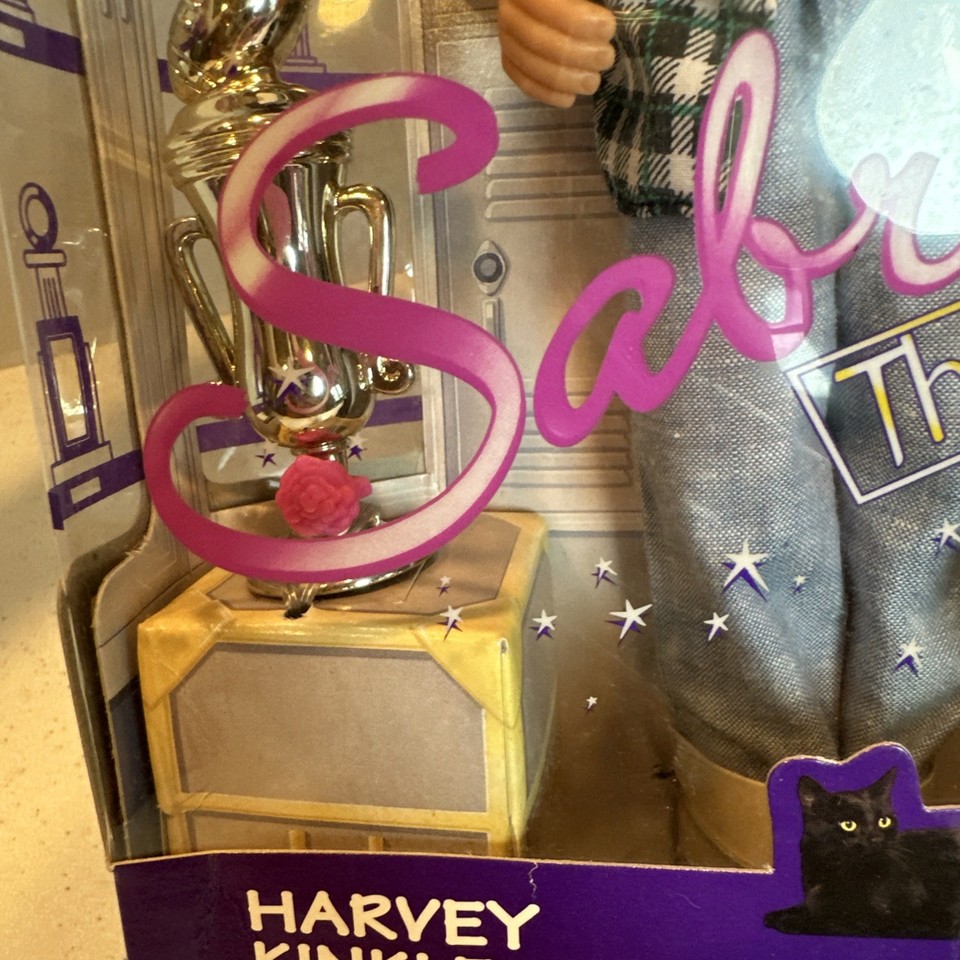 1997 Harvey Kinkle Doll Winks Sabrina The Teenage Witch Kenner Fashion ...